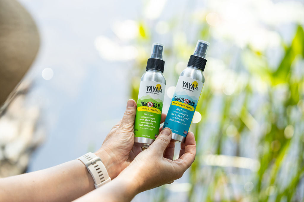 Tick Ban + Squito Ban Bug Repellents Duo Pack - 4 oz - YAYA Organics