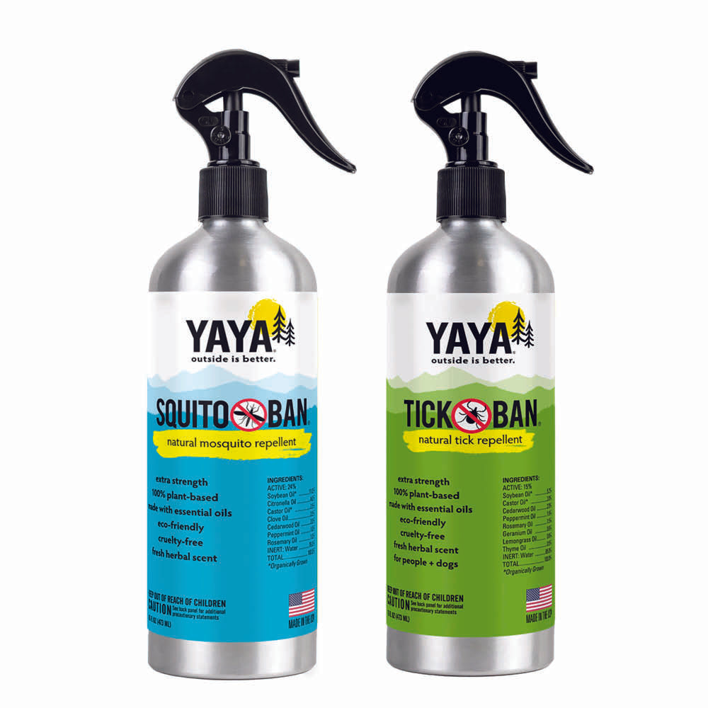 Natural Bug and Insect Repellents Duo Pack - 16 oz - YAYA Organics