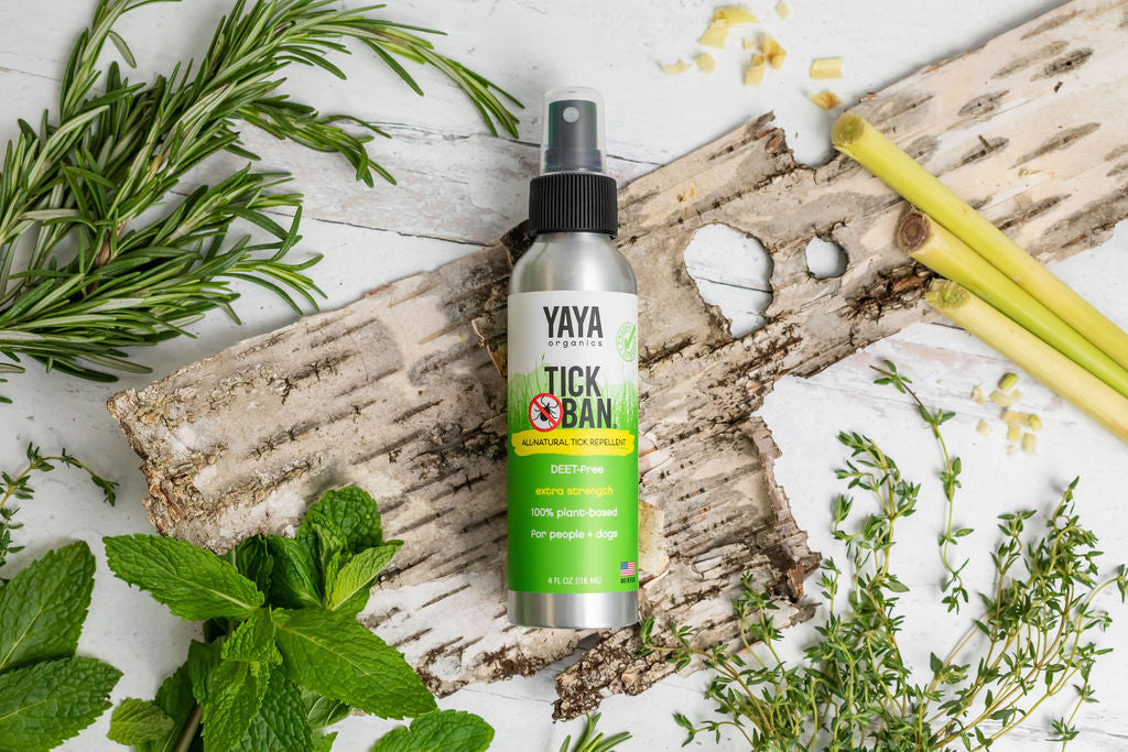 Tick Ban + Squito Ban Bug Repellents Duo Pack - 4 oz - YAYA Organics